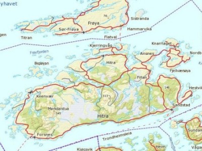 Sandsoya in Norwegen